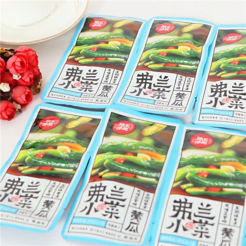 鱼乐味视 弗兰小菜（贡菜 / 黄瓜）YULEWEISHI Fran side dish (gong vegetable / cucumber ...