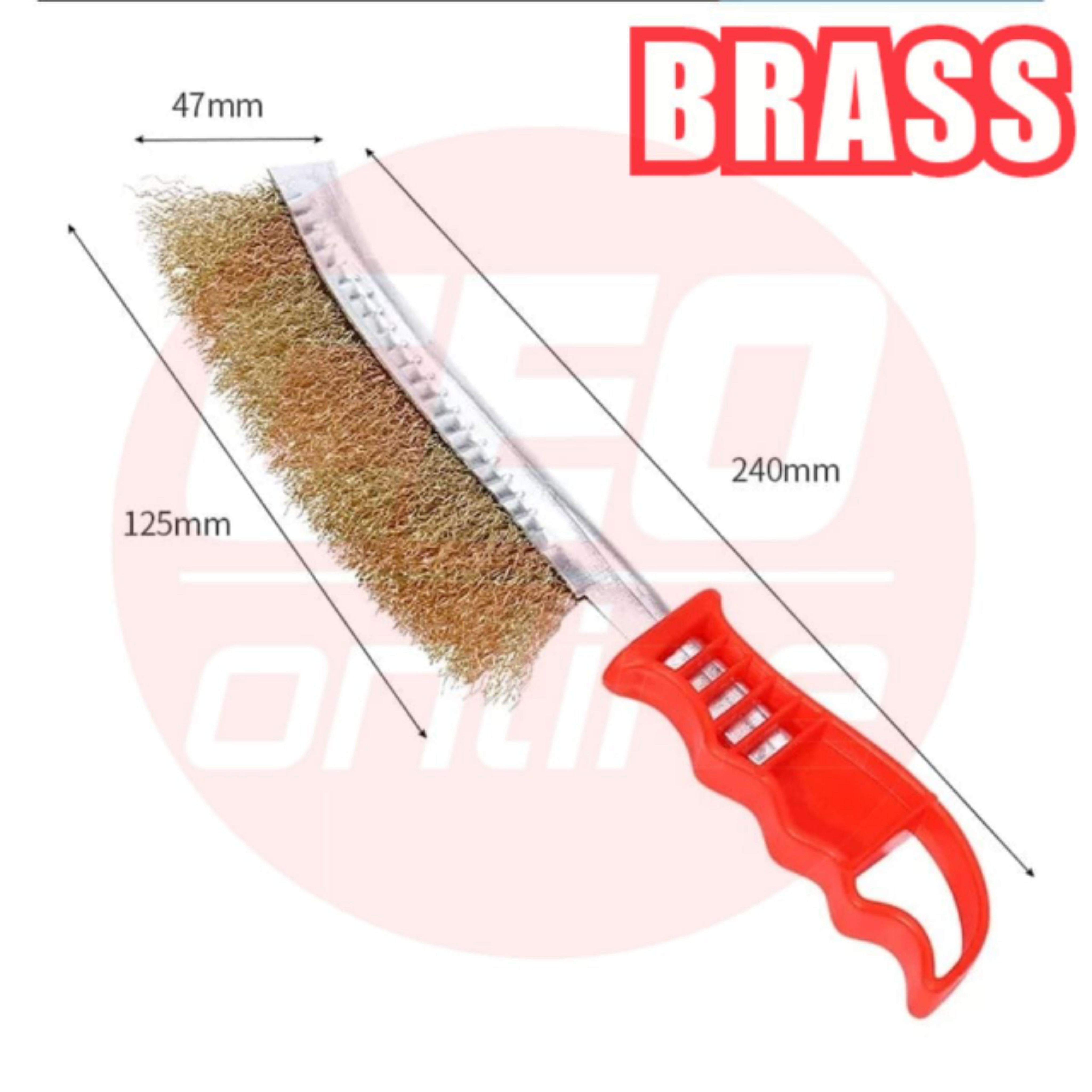 CEO 🇲🇾 Brass Wire Brush Berus Besi Berus Tembaga Brass / Stainless ...