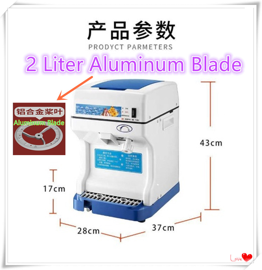 Mesin ABC Ais Batu Commercial 168 Ice Crusher Snow Ice Shavers | Shopee ...