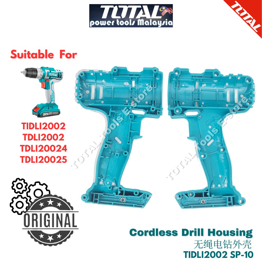 TOTAL 20v Cordless Drill Housing (Replacement Parts) Suitable For ...