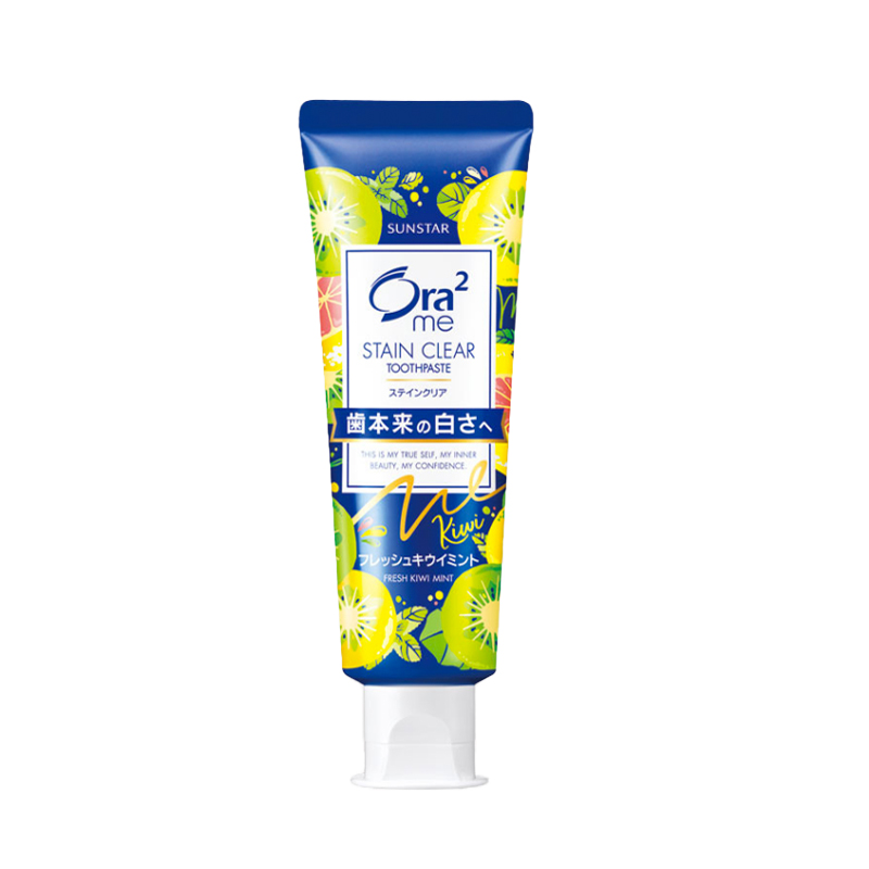 Ora2 Me Toothpaste Stain Clear Paste 140g 净白无瑕牙膏 Ubat Gigi Kiwi Fresh Mint Peach Mint A2 Natural ...