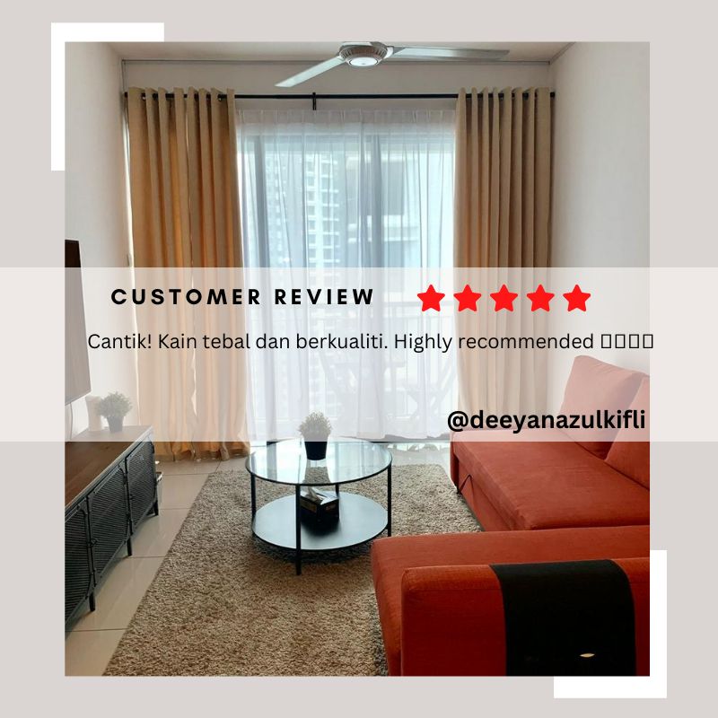 New & Soft TURKEY Sheer Curtain ♥️Hotel Preferred♥️ Langsir Putih / Day ...