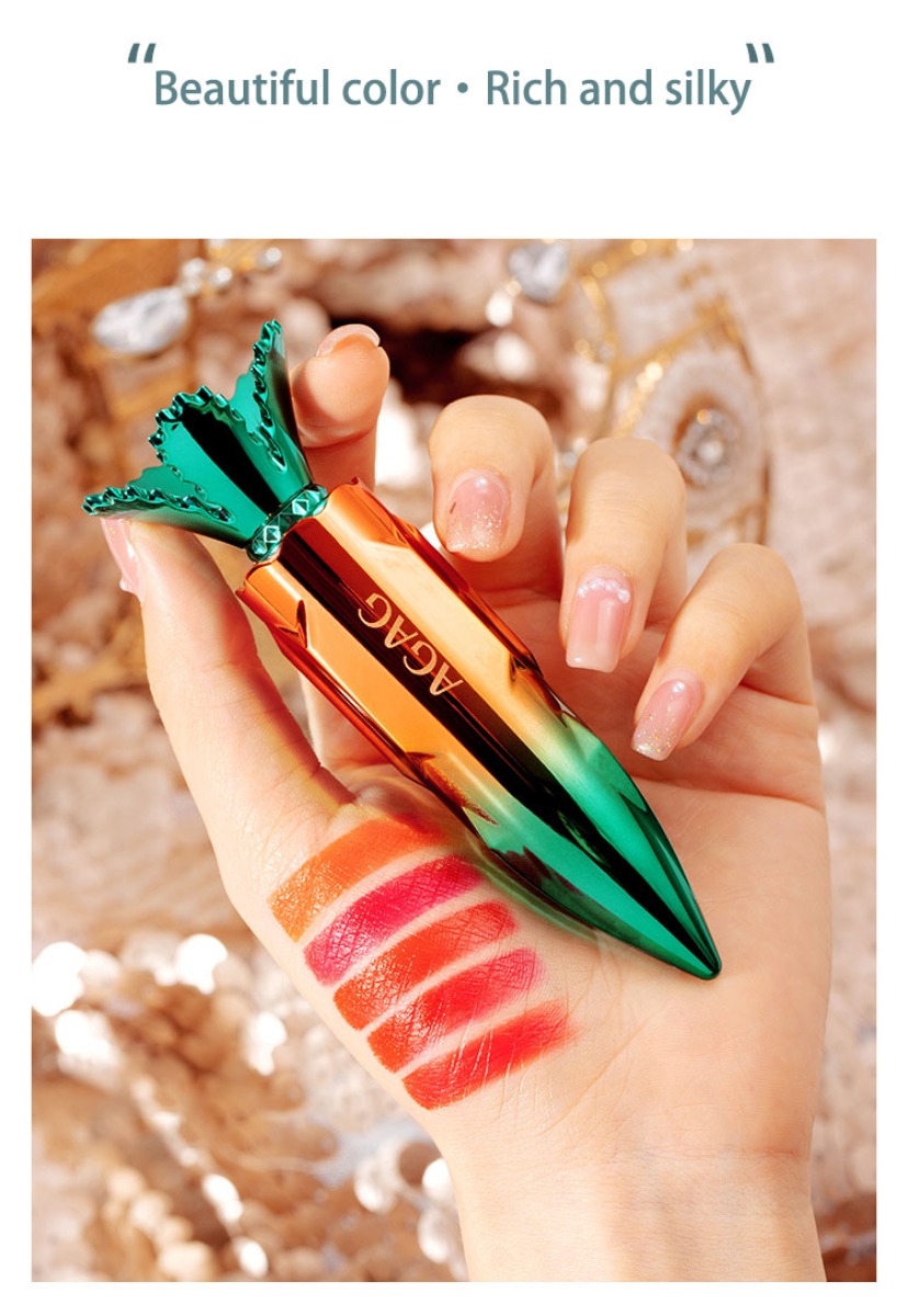 AGAG 5 Color Carotene Lipstick Set Magics Temperature Changing Colors ...