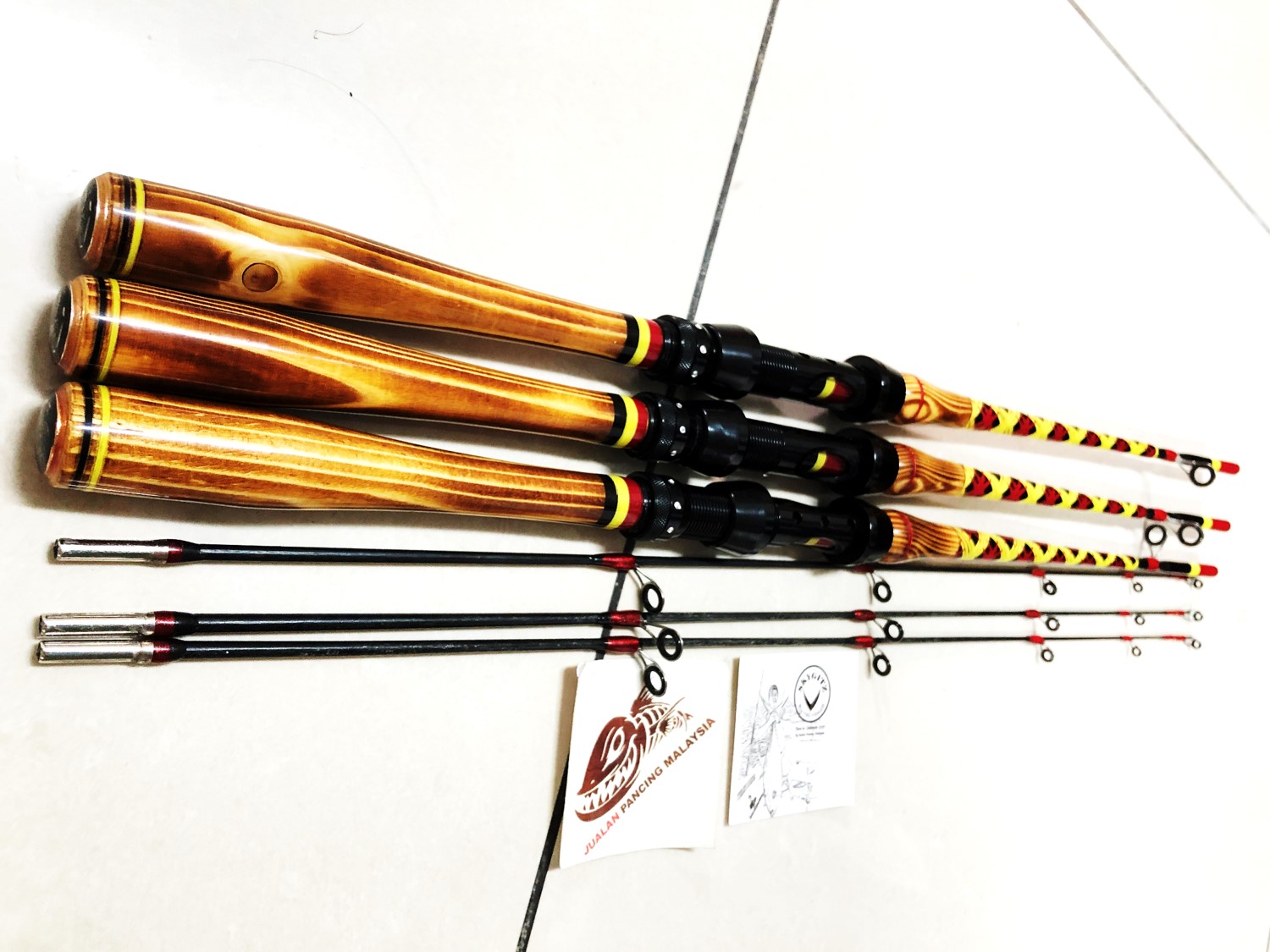 SKYGITZ MALAYSIA JORAN UDANG HANDMADE CUSTOM KAYU JATI BELANDA SUPER ...