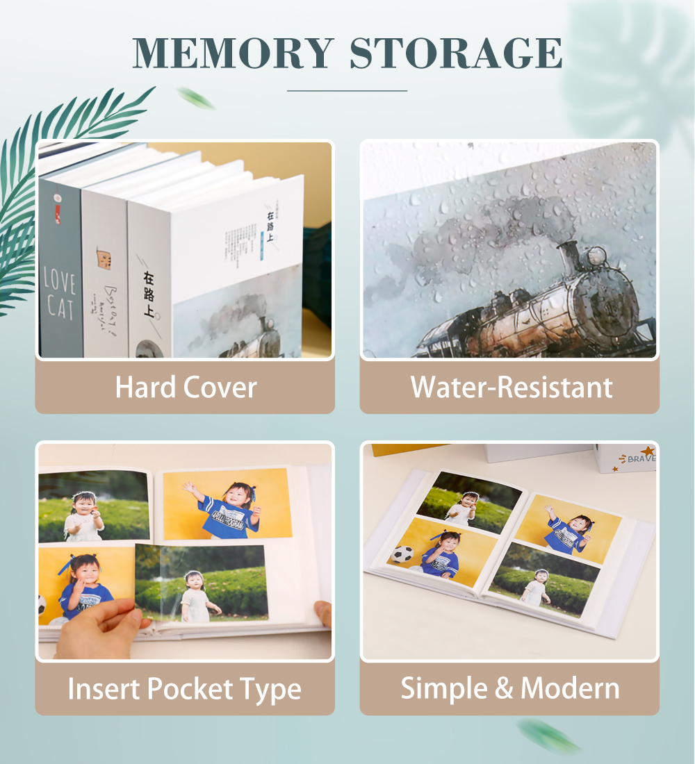 Photo Album 4R 200pcs Album Gambar 200 Pocket Album (Ready Stock ...