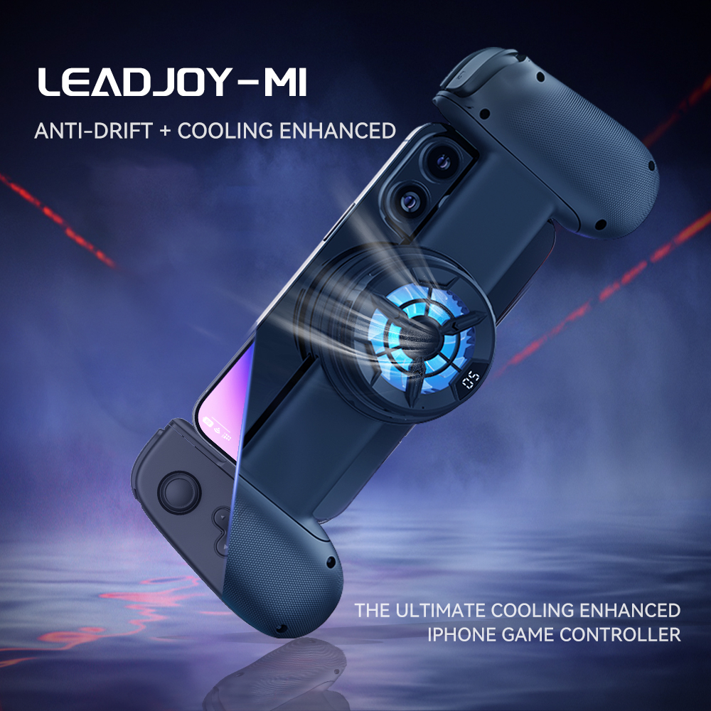 LEADJOY M1 Mobile Phone Gamepad Gaming Controller for iPhone Ios Lightning Cloud Gaming Xbox ...