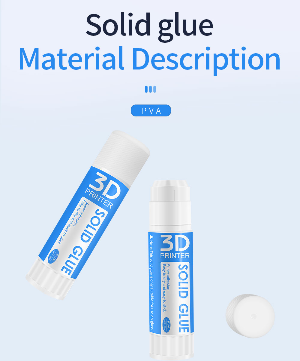 3D Printer Strong Adhesive PVA / PVP Glue Stick for FDM 3D Printer Two ...