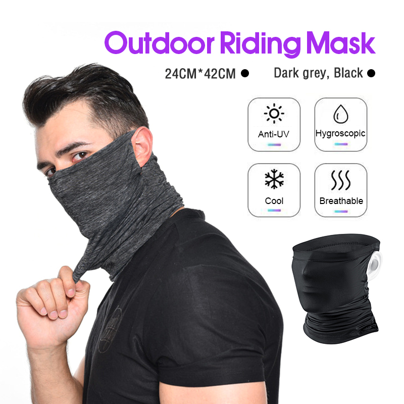🔥Ear Hang Mask Anti UV Cooling Head Scarf Face Mask Rider Bandana Motor ...