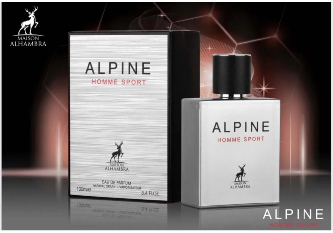 Alpine Homme Sport Eau De Parfum By Maison Alhambra Lattafa Fragrance ...