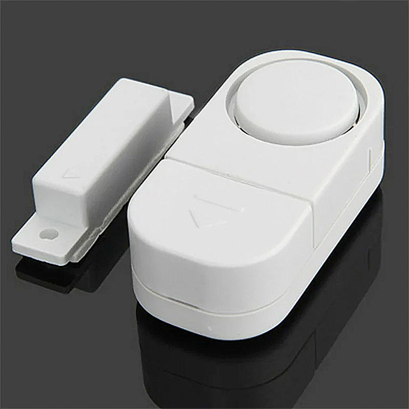 𝗙𝗔𝗦𝗧 𝗥𝗘𝗦𝗣𝗢𝗡𝗦𝗘 》Wireless Magnetic Sensor Door Alarm Self Adhesive Window ...