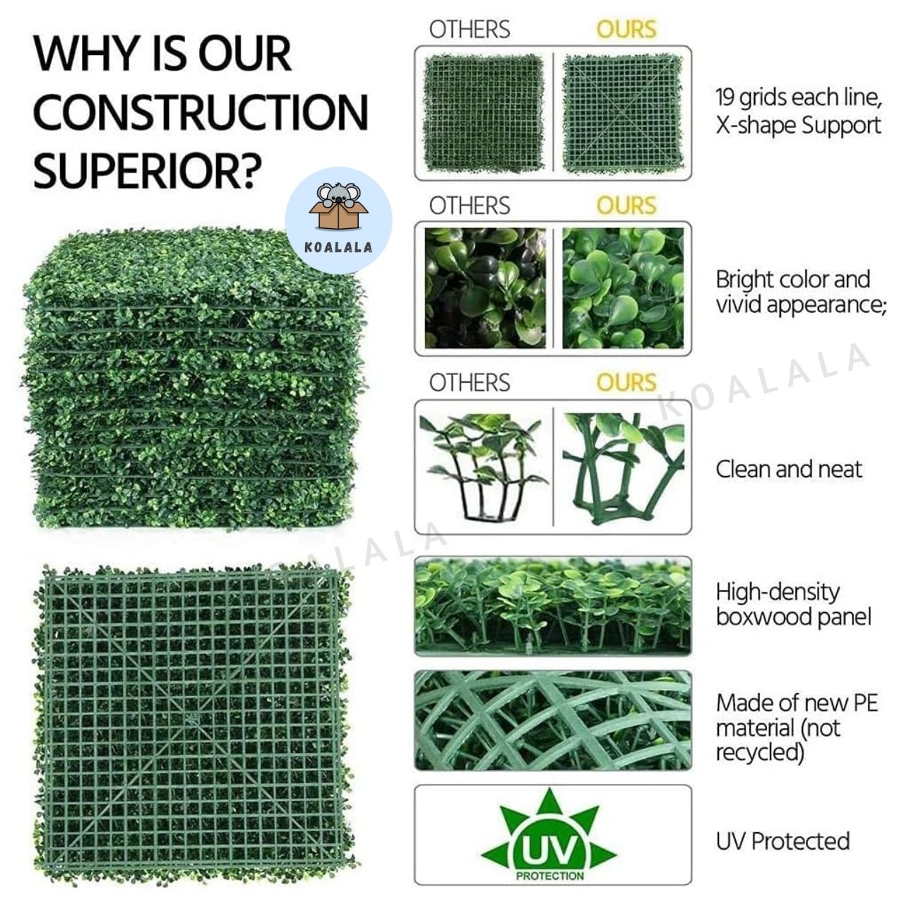 Artificial Wall Grass Rumput Tiruan Dinding Artificial Wall Plant ...