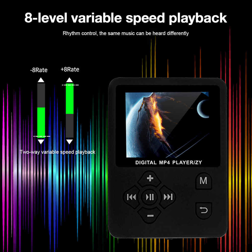 Music Player Mp3 Walkman Mp4 Player Portable with 2.5D Voice Recorder ...
