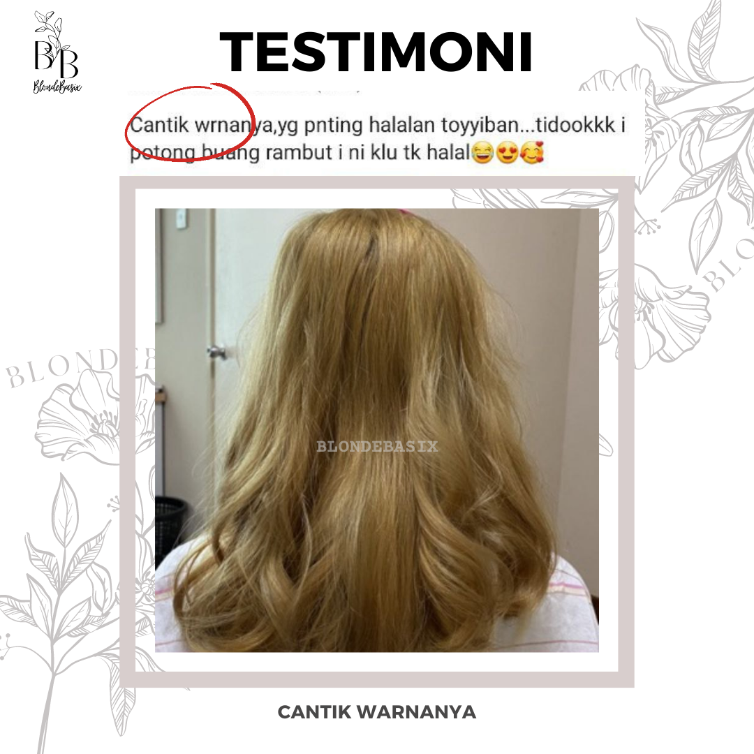 BLEACH RAMBUT (PERANG/BROWN/BLONDE/PUTIH) HAIR BLEACH | Shopee Malaysia