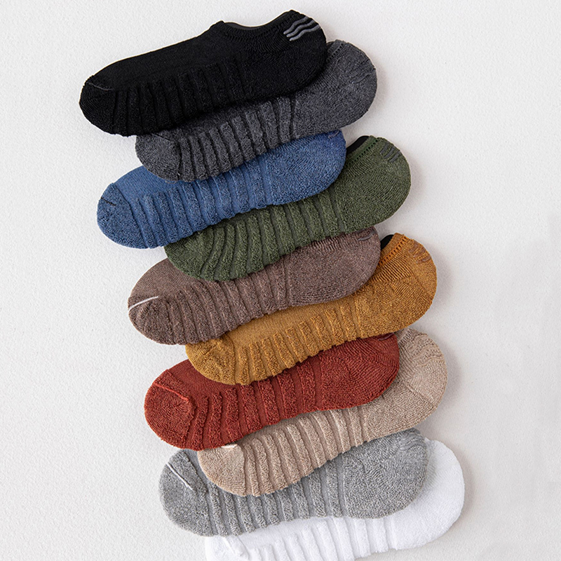 𝗦𝗡𝗨𝗚 𝗙𝗜𝗧 》Anti Slip Invisible Sock Unisex Men Women Kid Cotton Socks ...