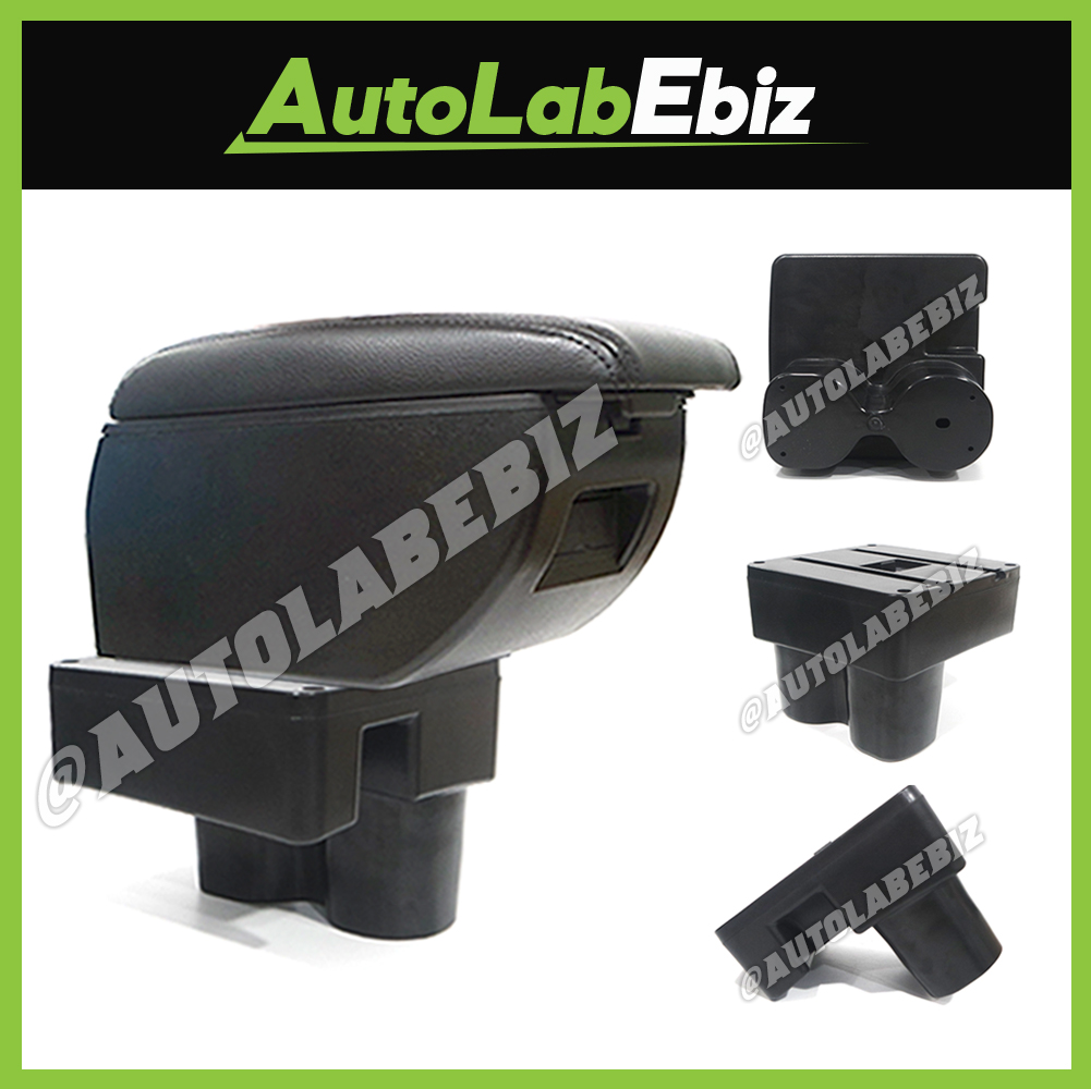 [𝗣𝗥𝗘𝗠𝗜𝗨𝗠 𝗔𝗥𝗠𝗥𝗘𝗦𝗧] Perodua ARUZ 2019-2024 Armrest Double Layers 4 USB ...