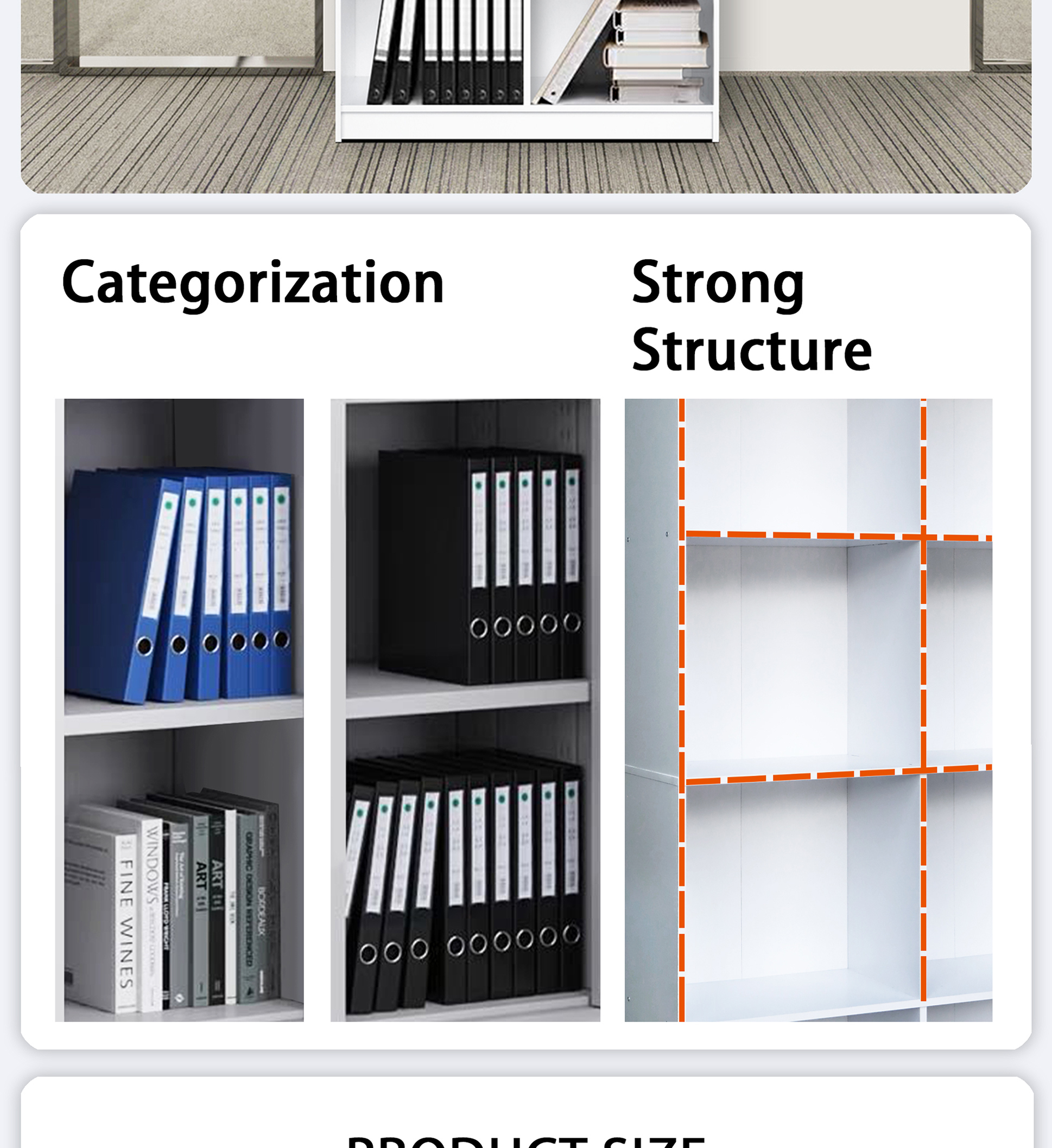 Kabinet Fail Pejabat 10 Tingkat/Office File Cabinet 10 Tier my-com/A4 ...