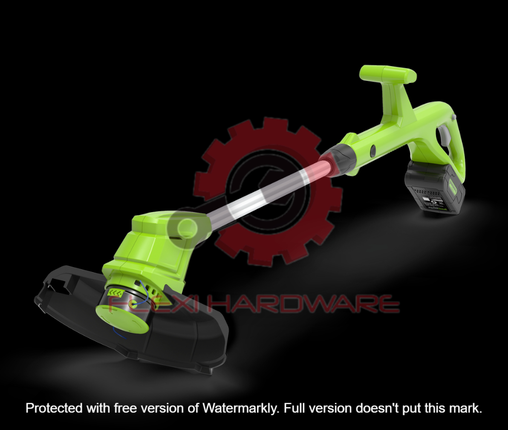 Greenworks G24LT Cordless 24V String Grass Trimming Cutter Trimmer ...