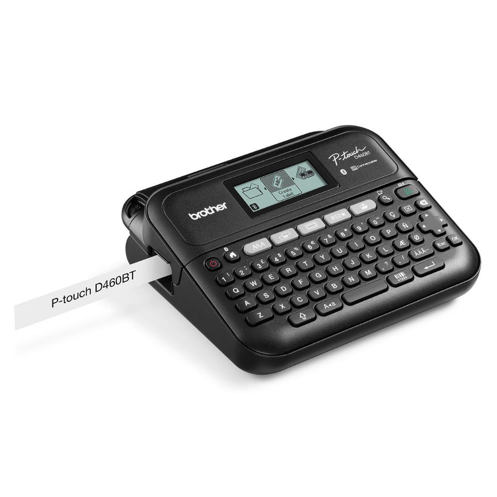 BROTHER PT-D460BT HANDHELD P-TOUCH LABELING MACHINE BLUETOOTH USB ...