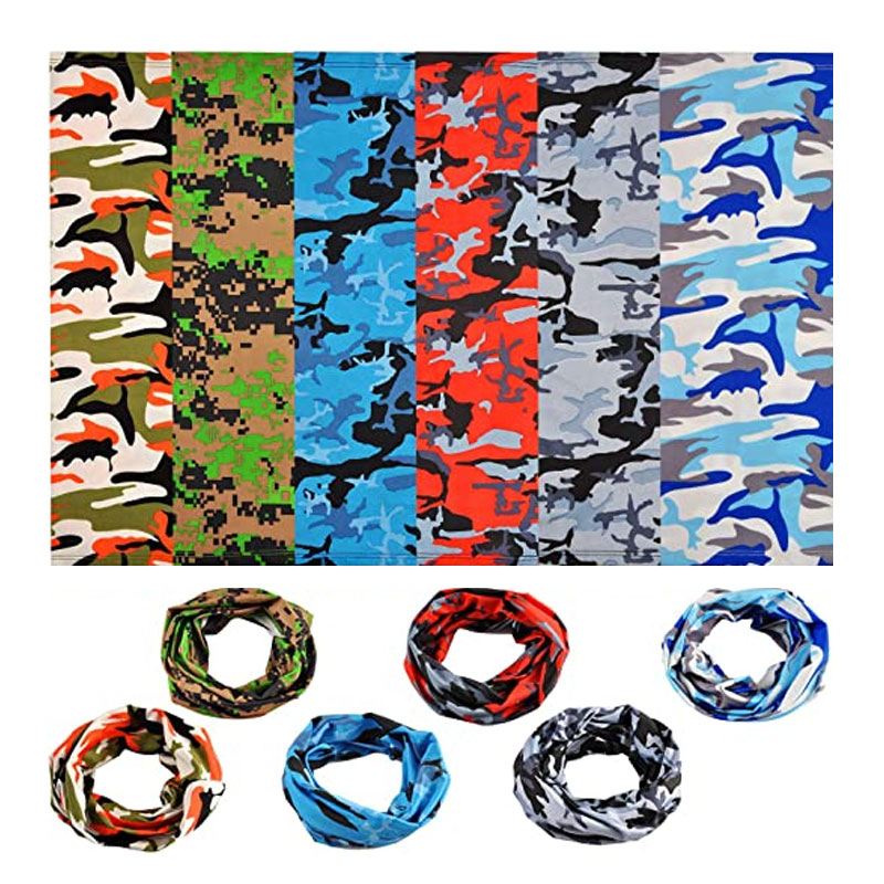 𝗨𝗩 𝗣𝗥𝗢𝗧𝗘𝗖𝗧𝗜𝗢𝗡 》 Half Face Neck Head Scarf Buff Bandana Headband Silk ...