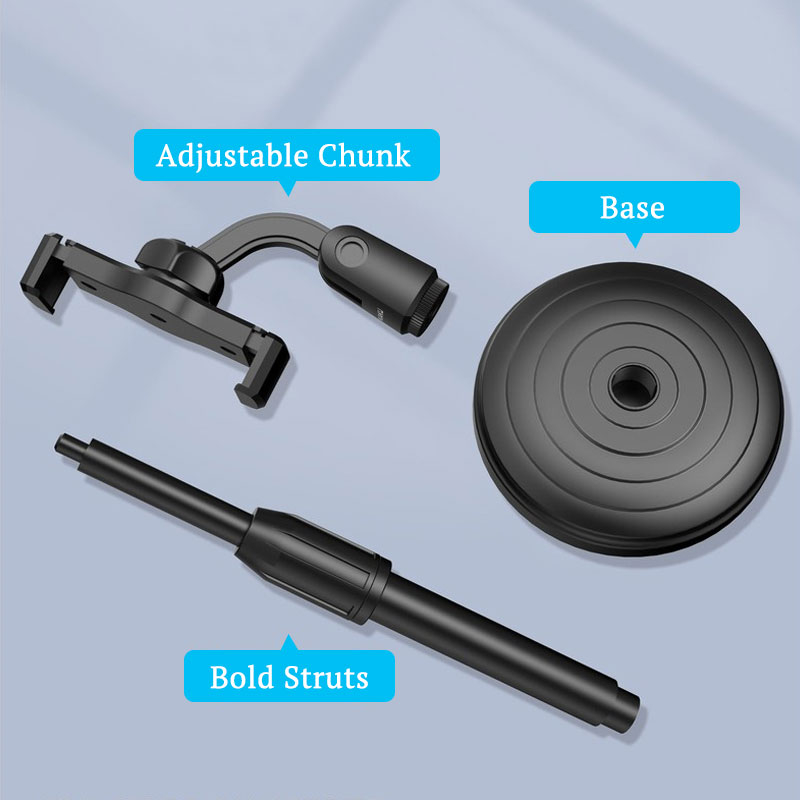 𝟯 𝗖𝗟𝗜𝗣 𝗛𝗘𝗔𝗗 》270° Adjustable Portable Mobile Phone Holder FB IG Live ...