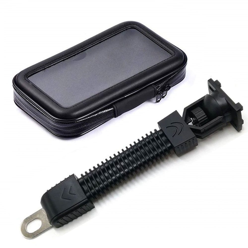 𝗦𝗛𝗢𝗖𝗞𝗣𝗥𝗢𝗢𝗙 》Waterproof Phone Holder Bicycle Motor Side Mirror ...