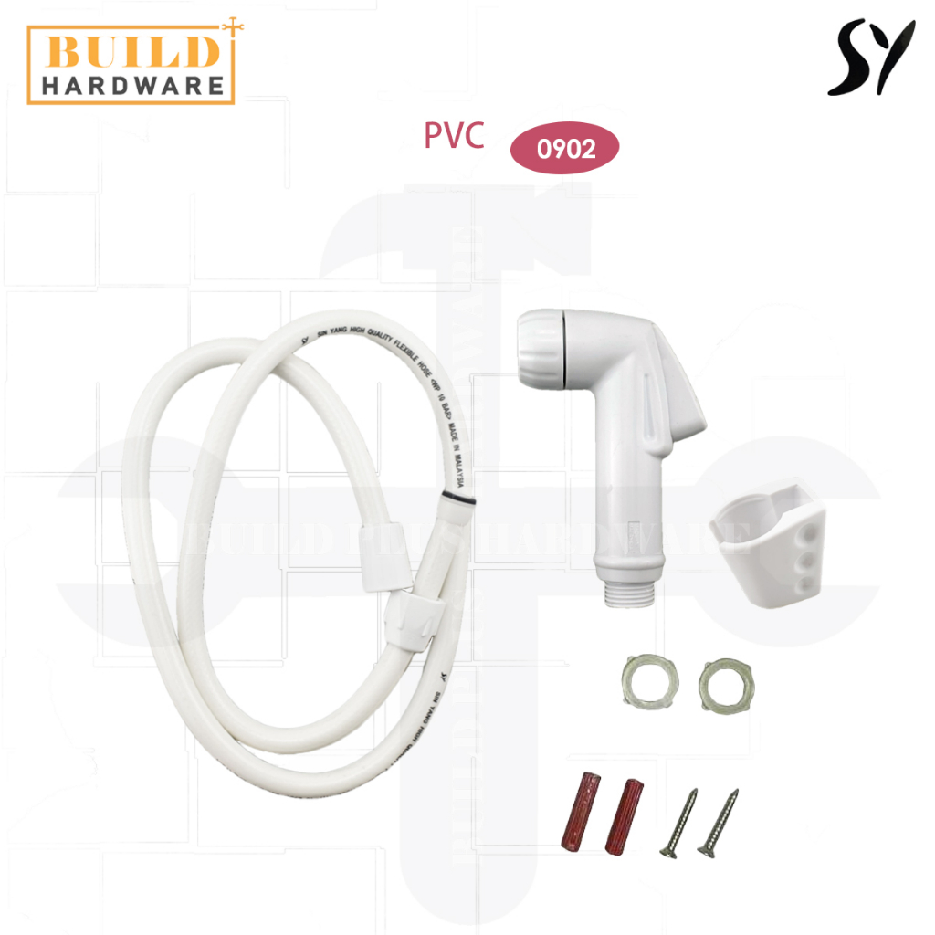 Toilet Bidet Spray Set SUS304/PVC Hand Sprayer Stainless Steel Bathroom Faucet Tap 坐浴桶喷水 UNIQ ...