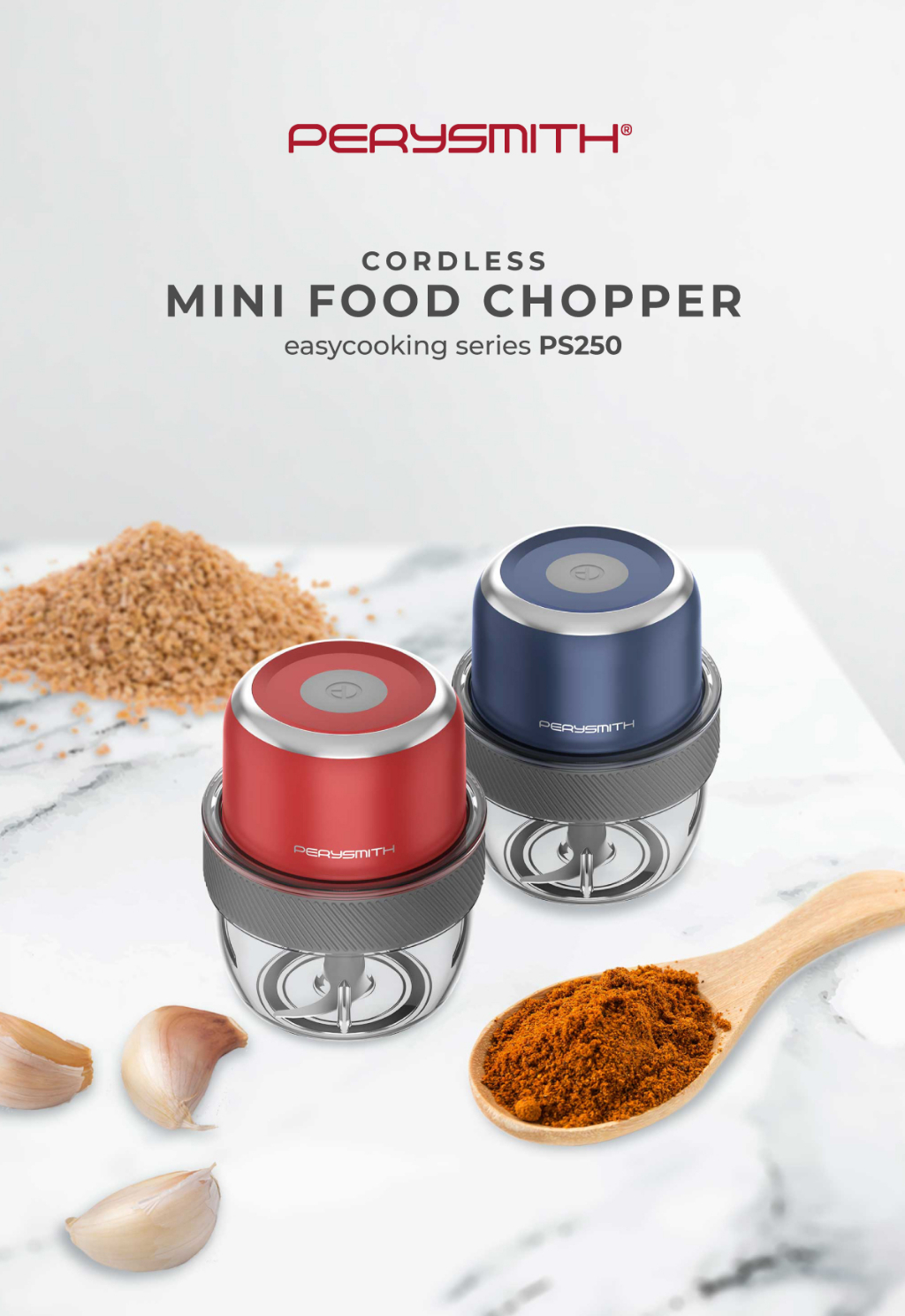PerySmith Mini Food Chopper EasyCooking Series PS250 | Shopee Malaysia
