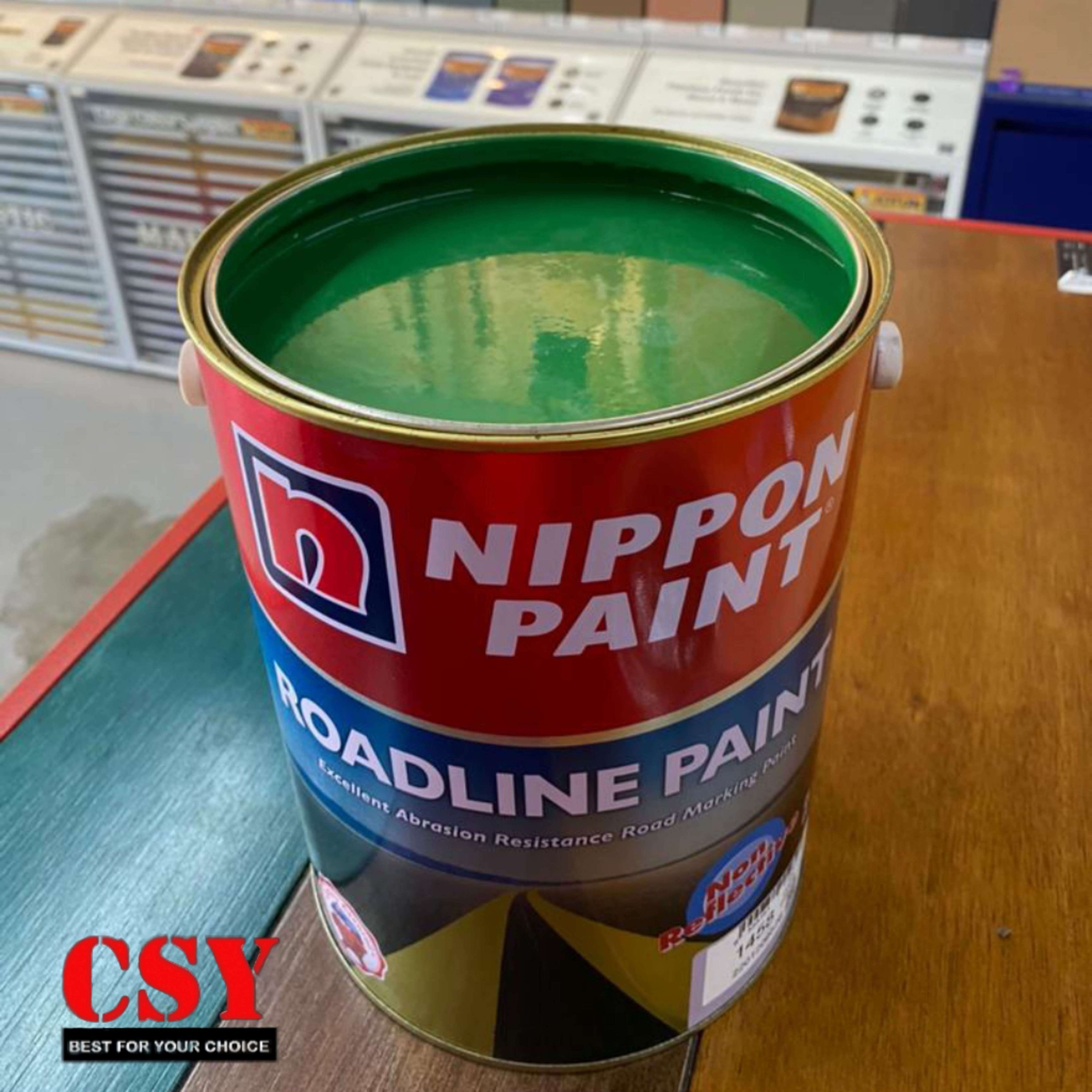 NIPPON PAINT Roadline Paint 5 Liter (Non-Reflective) / cat jalan ...
