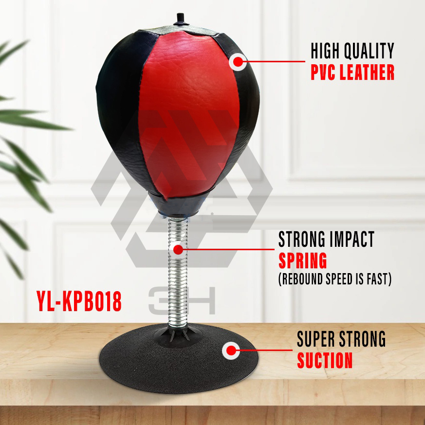 3H Desktop Punching Ball with Strong Suction Cup Speed Ball Boxing ...