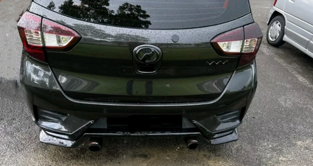 Perodua Myvi 2018-2021 Front Bumper Diffuser Lip Wrap Angle Splitters ...