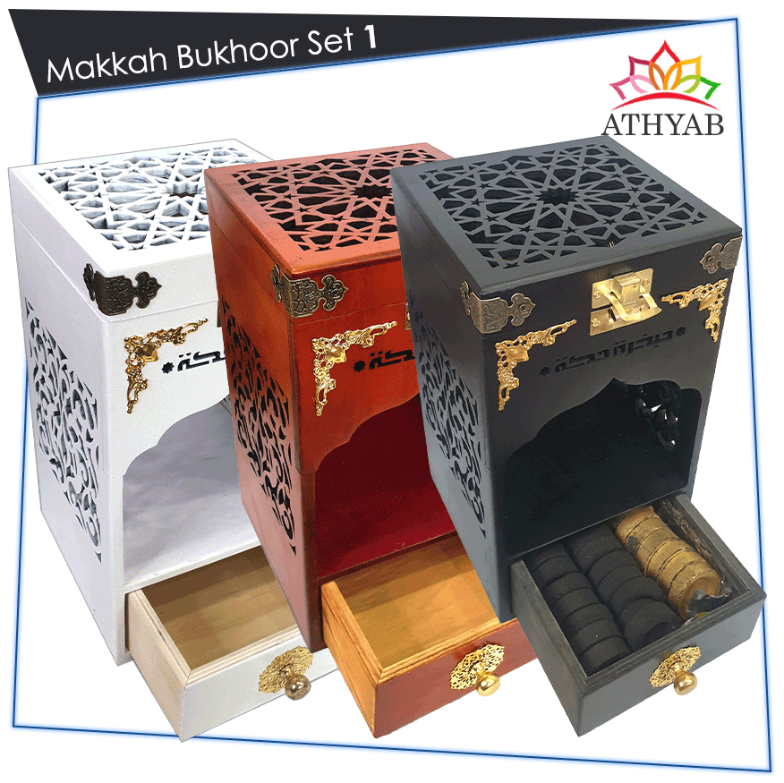 Bukhoor set Mabkhara Makkah | Shopee Malaysia