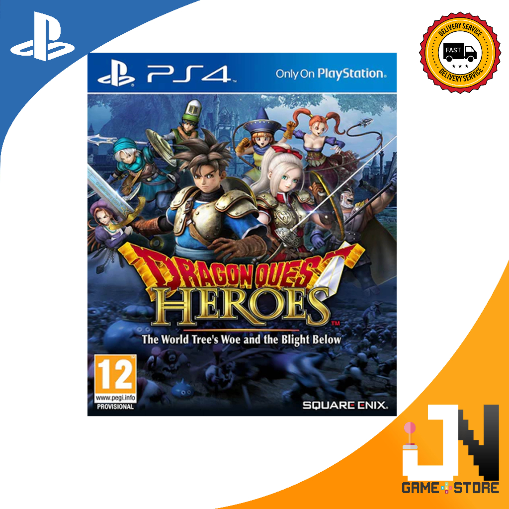 PS4 Dragon Quest Heroes The World Trees Woe and the Blight Below (R3 ...