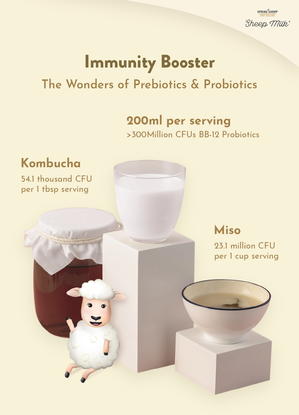 Spring Sheep Premium Sheep Milk Probiotic Family Formula 700g (EXP: 30 ...