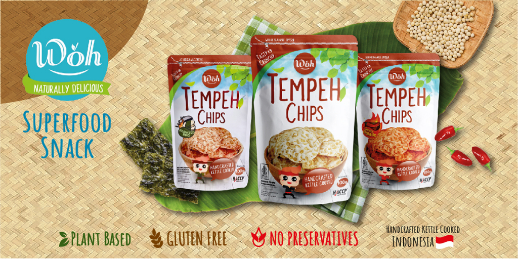 Woh Tempeh Chips Original 100G (Halal Certified) | Shopee Malaysia