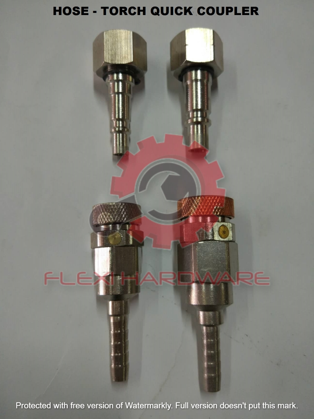 Gas Acetylene Oxygen Oxy Quick Connect Coupler Set Hose - Hose / Torch ...