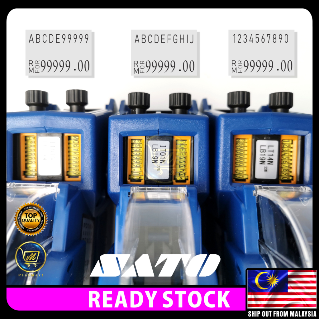 PlatMart - [READY STOCK] SATO PB2 - 230 Price Gun / Hand Labeler ...