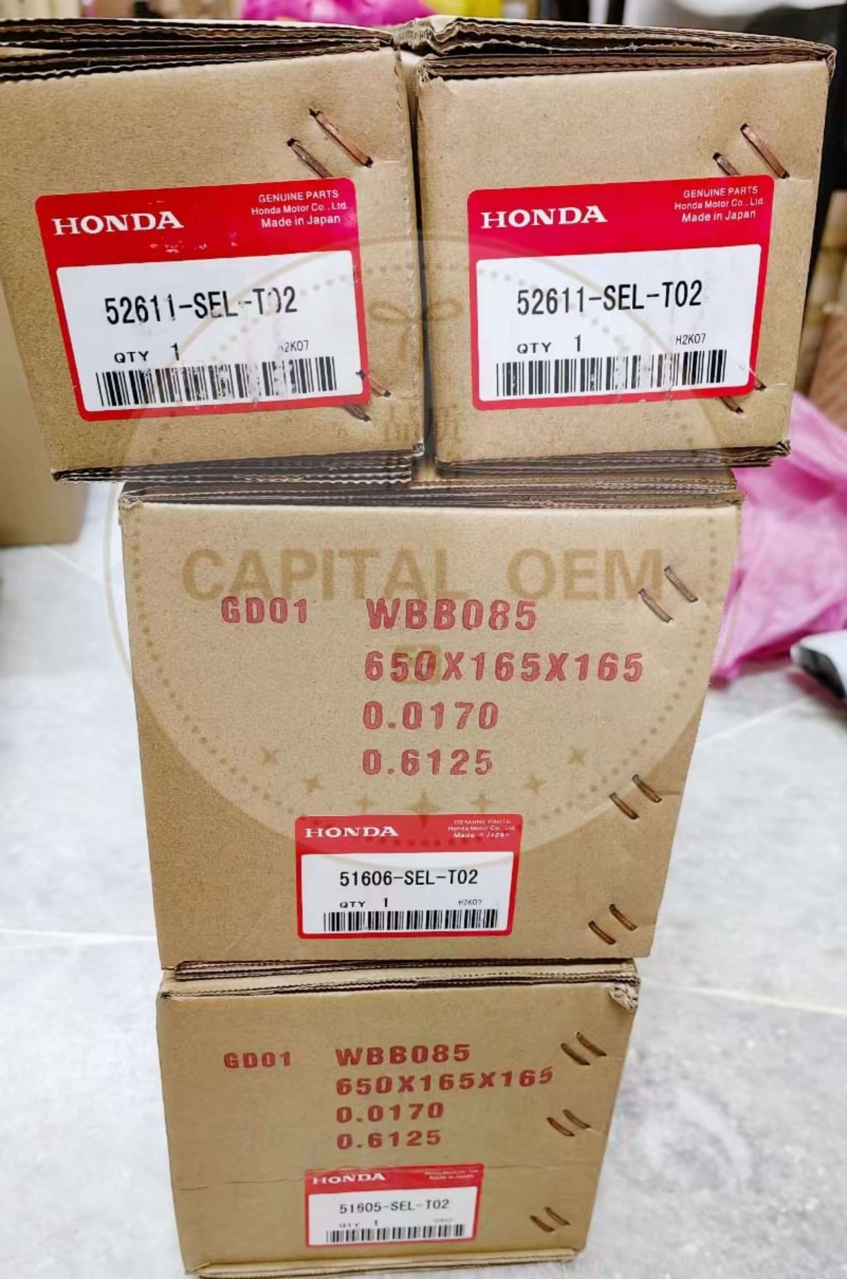 HONDA ABSORBER (ORI) HONDA CITY SEL JAZZ GD8 IDSI VTEC 2002-2007 (1PAIR ...