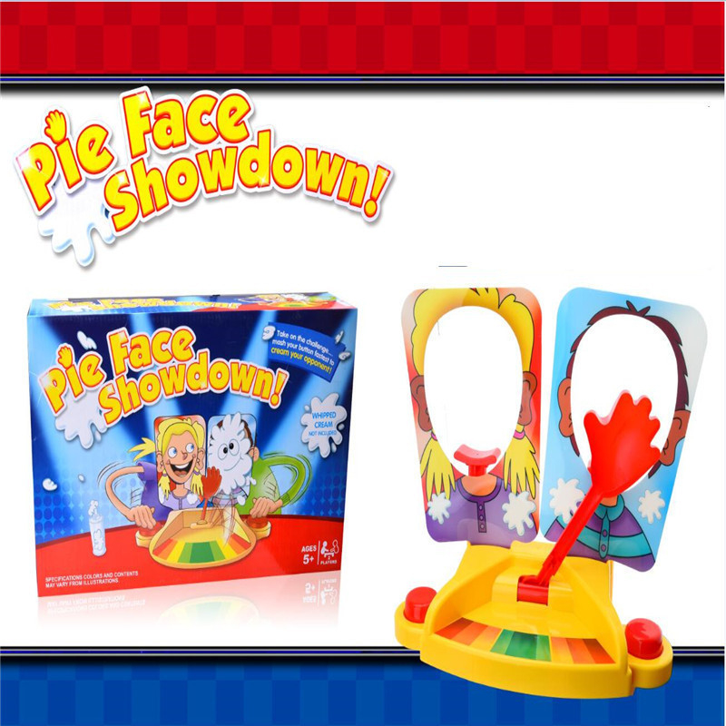 Pie Face Table Game Cream Slap Family Party Toy Parent-Child ...