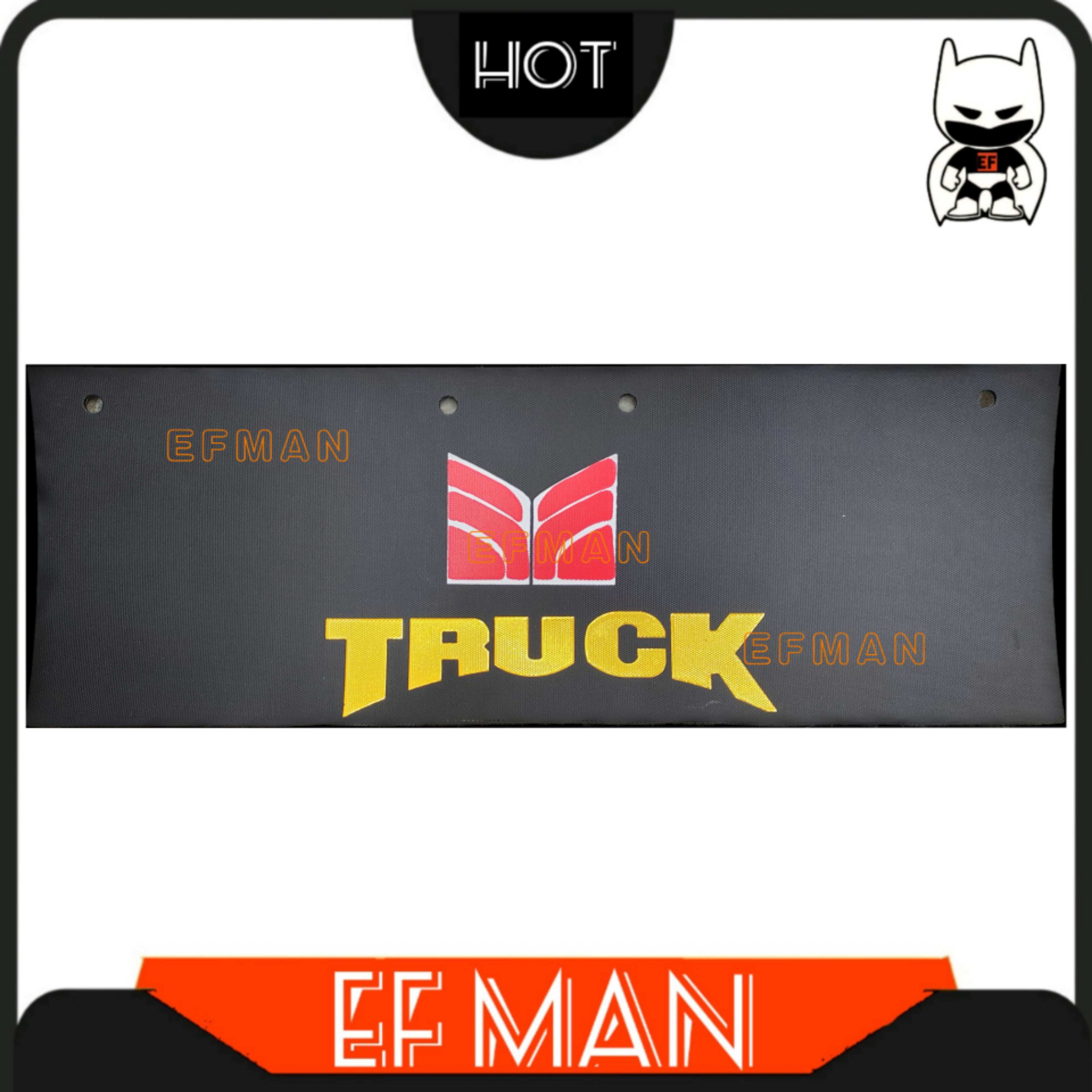 LORI PVC MUDFLAP SCANIA VOLVO HINO NISSAN UD TRUCK ISUZU 58CM X 20CM ...