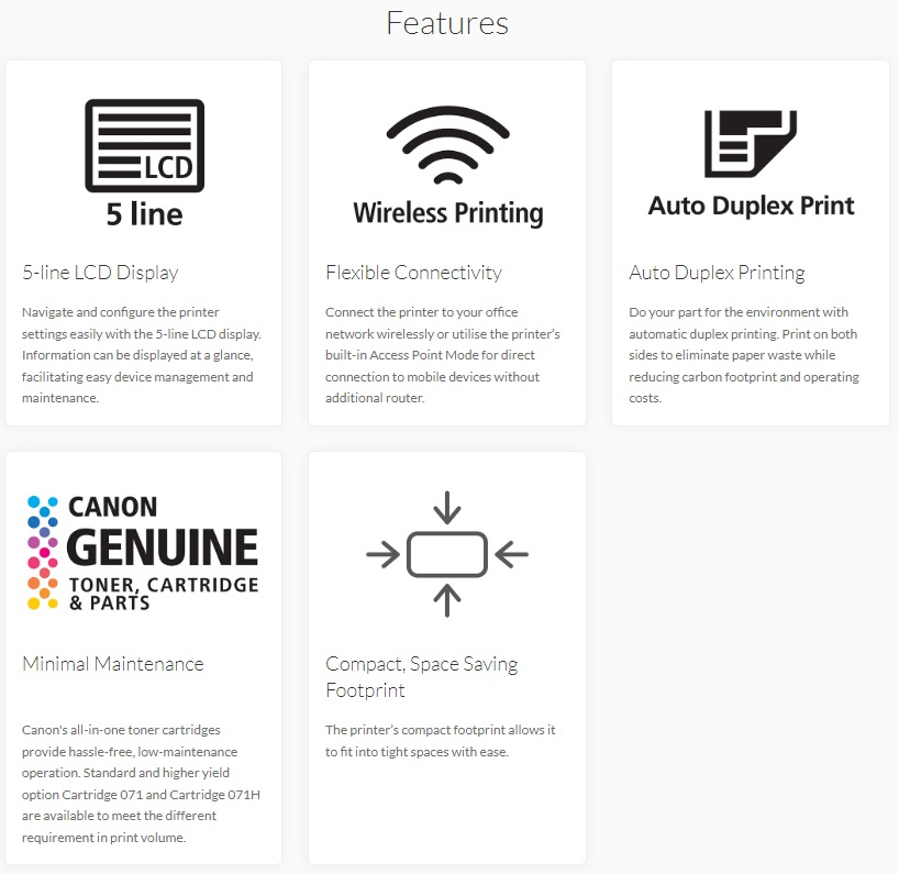 CANON MF271dn MF272DW COLOUR LASER PRINTER **MF-271dn MF-272dw | Shopee ...