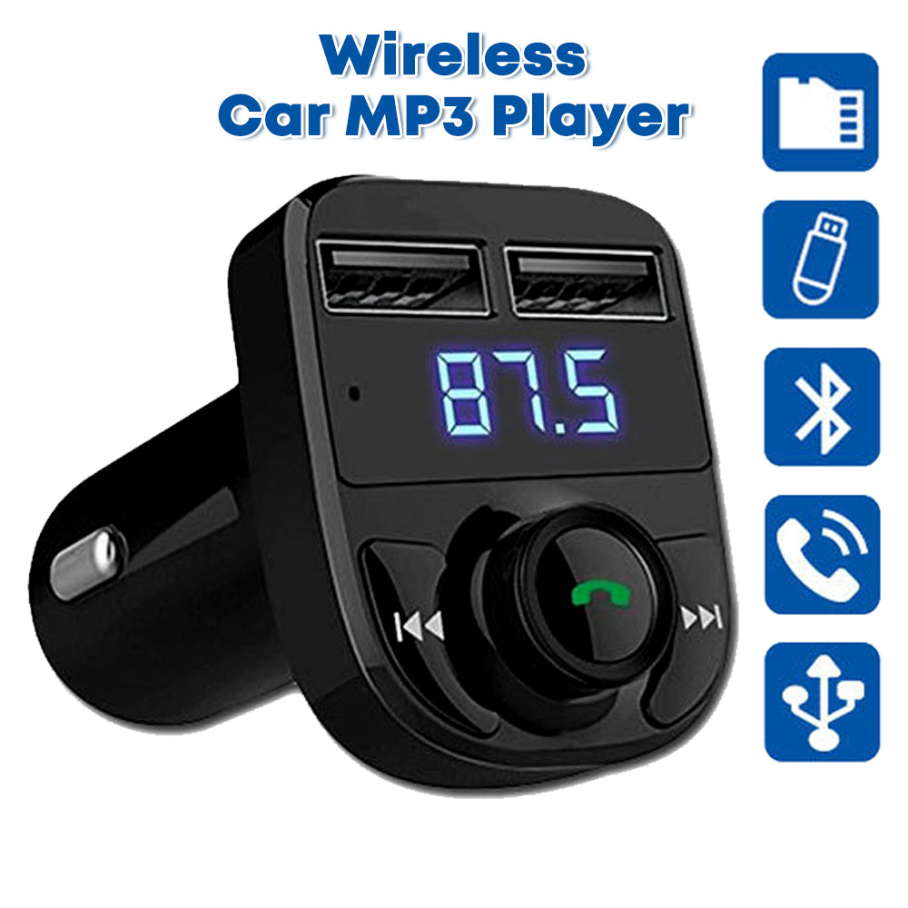 𝗠𝗨𝗟𝗧𝗜𝗙𝗨𝗡𝗖𝗧𝗜𝗢𝗡 Wireless Car MP3 Player Bluetooth Car Radio Kereta ...