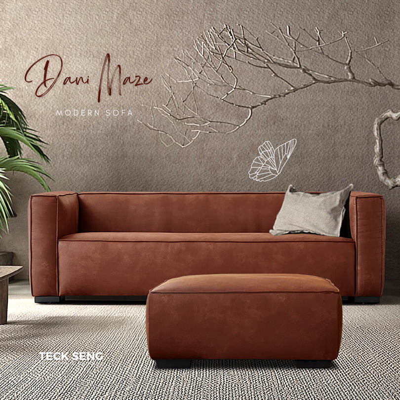[TECK SENG] Dani Maze Italian Modern Minimalist Sofa/ deep seats ...