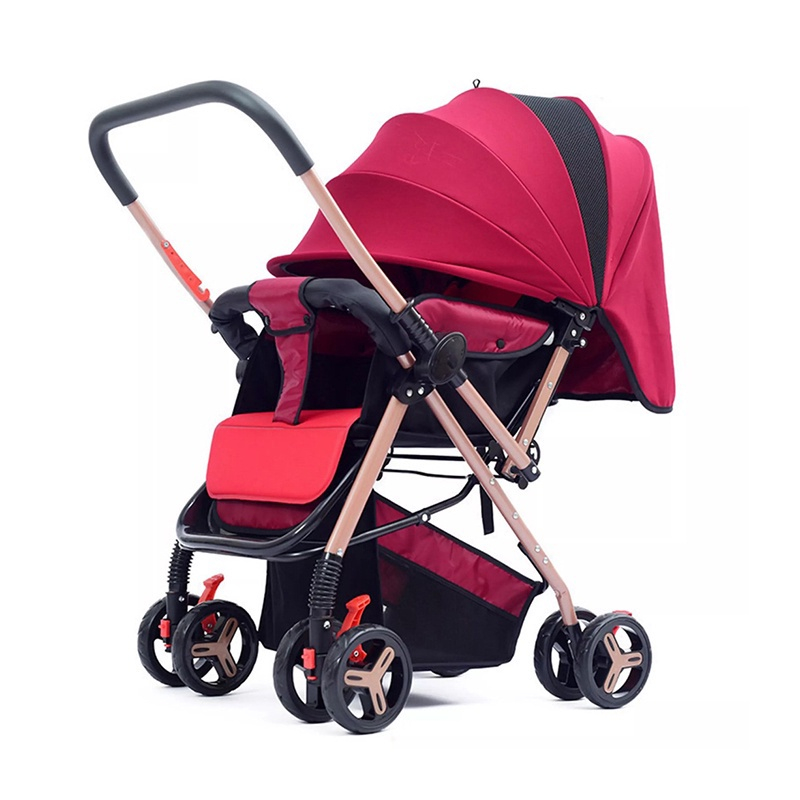 🎁Ready Stock🎁2 Way Stroller New 4 Wheels Magic Stroller Realeos Lightweight Trolly Baby Kids ...