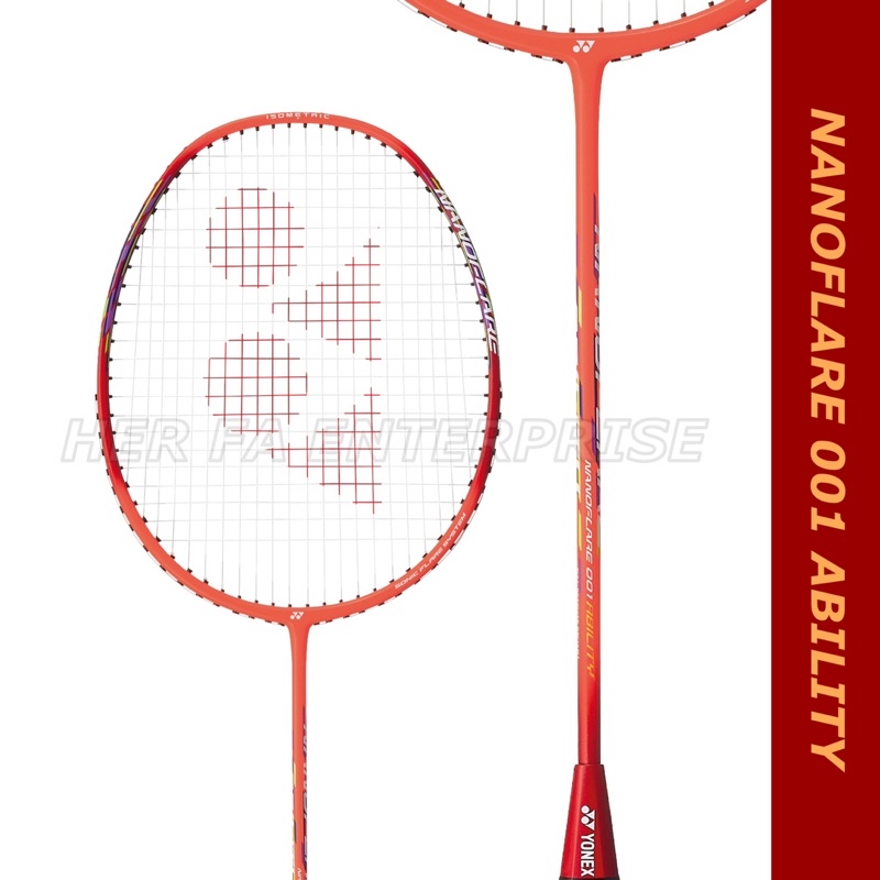 YONEX Nanoflare 001 Clear / Ability / Feel 5UG5 Badminton Racket ...