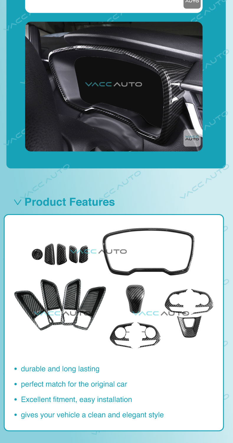 Toyota Altis E210 (2021 - 2024) Interior Decoration Carbon Fiber Design ...