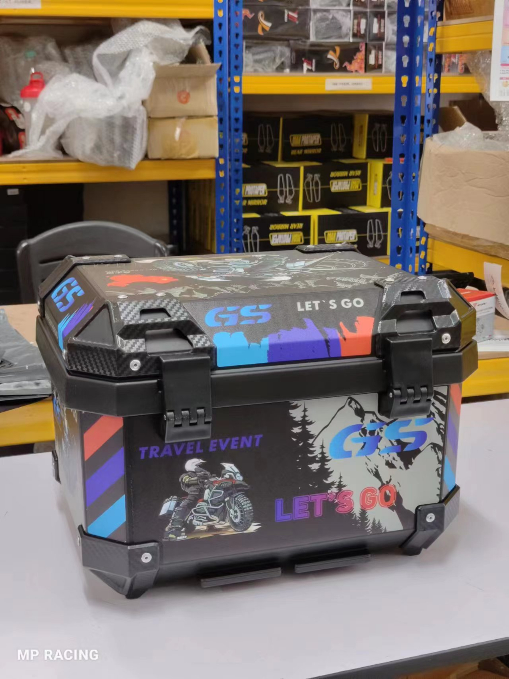 Top box ABS Plastic motorcycle 36Liter,Aluminium Box Stlye,Light weight ...