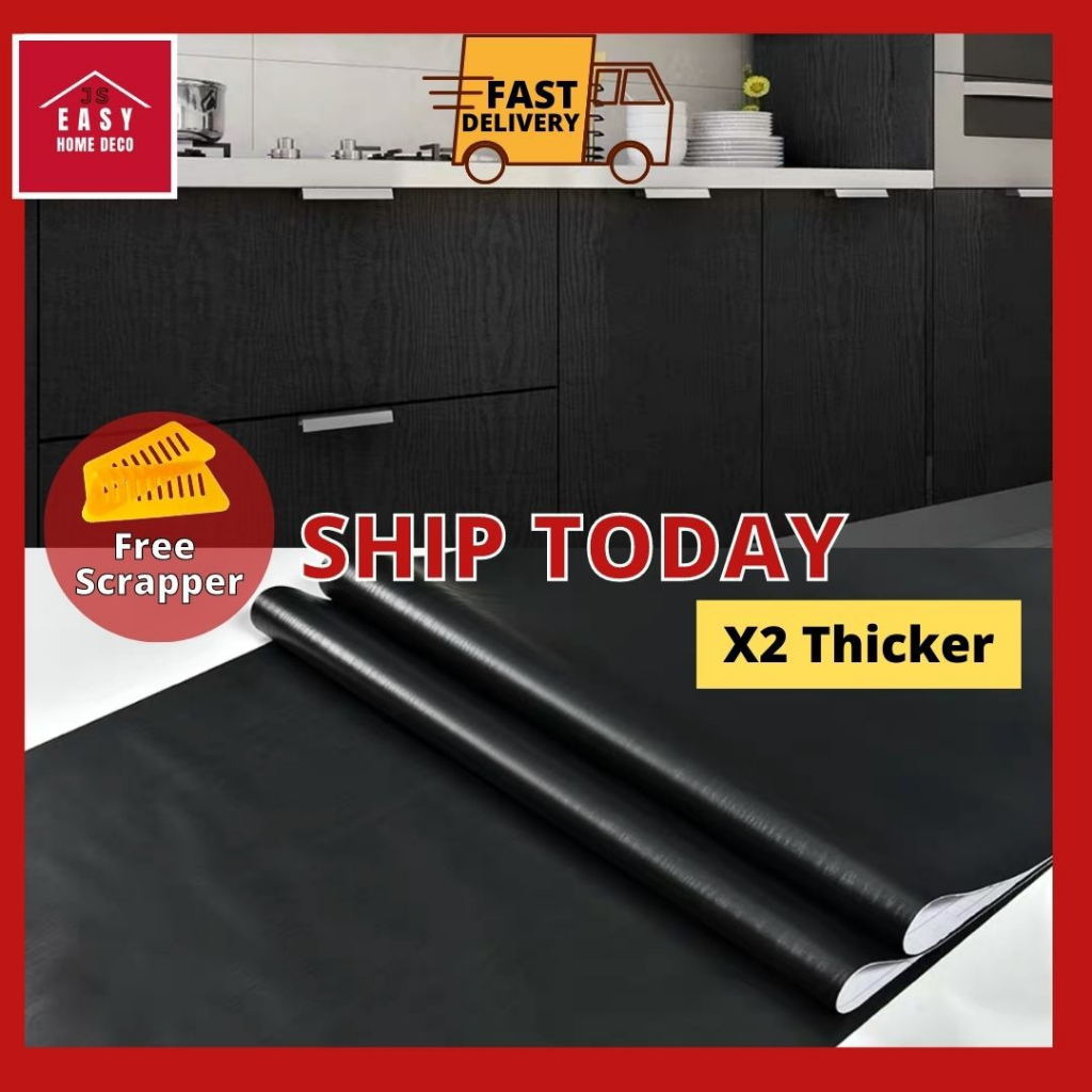 Wood Series Waterproof Cabinet sticker Wallpaper Sticker Wall Stickers ...