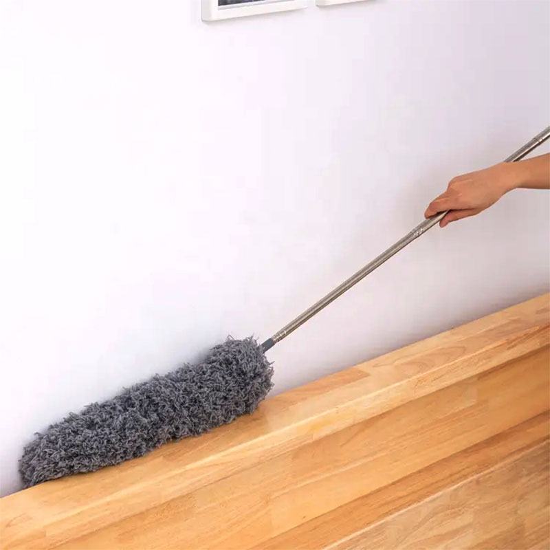 4 In 1 Microfiber Duster Set Extra Long Handle Dust Cleaner Fan Wall ...