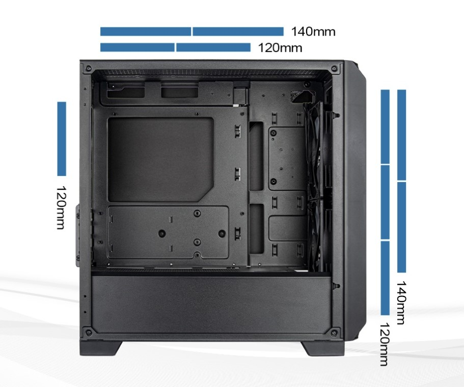 Silverstone FARA 312Z High Airflow Micro ATX ARGB Gaming Chassis ...