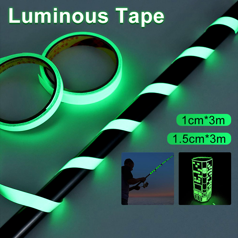 3M Glow In The Dark Luminous Fluorescent Night Self-adhesive Safety ...